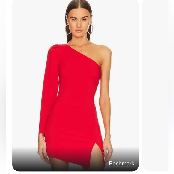 Michael Costello | Dresses | Michael Costello Revolve Red Mini | Poshmark